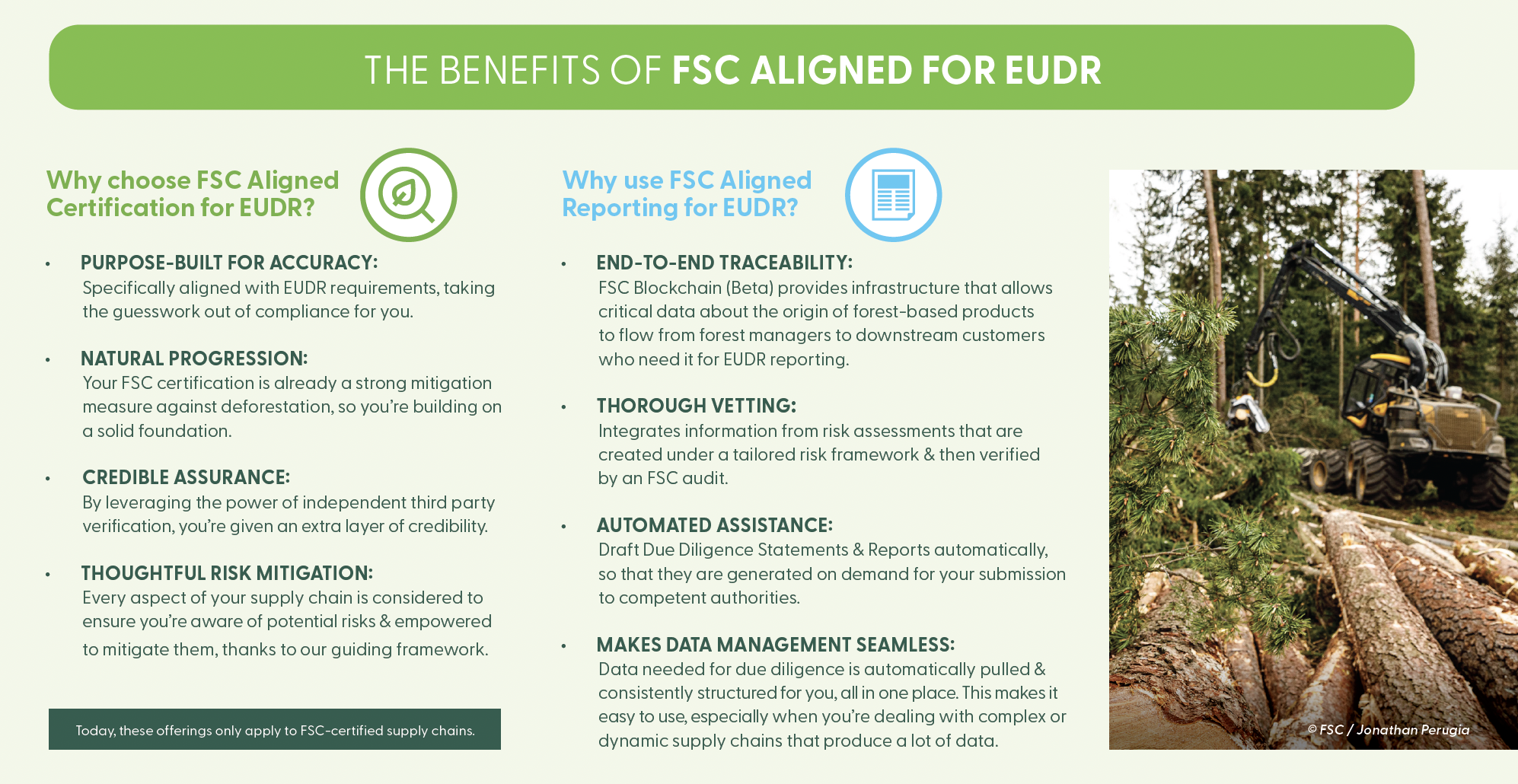 Aligning with emerging regulations | Forest Stewardship Council Aligning with emerging regulations | Forest Stewardship Council